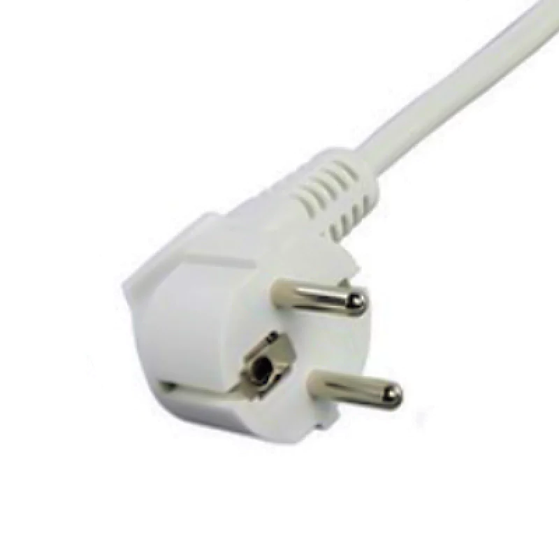 Power Cord 1 5m White Cable Suko Plug 3 X 1 00 A 06 ΚΑΛΩΔΙΟ ΛΕΥΚΟ ΜΕ